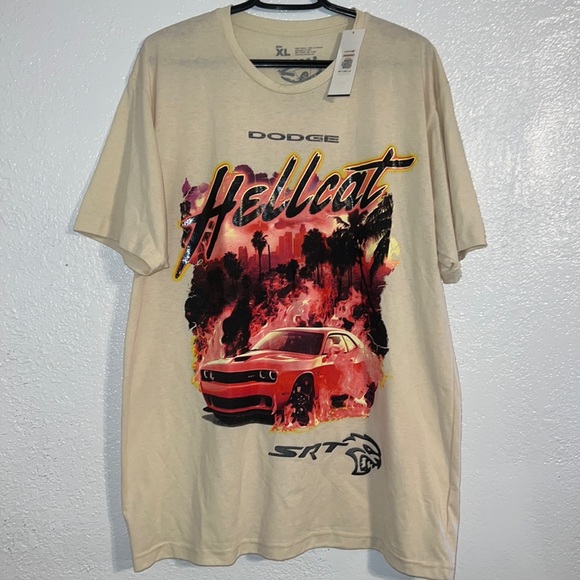 Dodge | Shirts | Dodge Hellcat Graphic Top | Poshmark